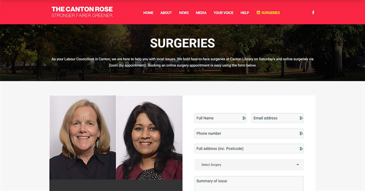 Surgeries | The Canton Rose